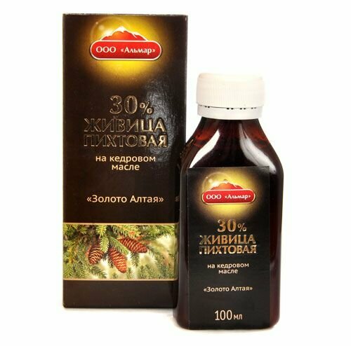 Живица пихтовая 30% 100 мл,
