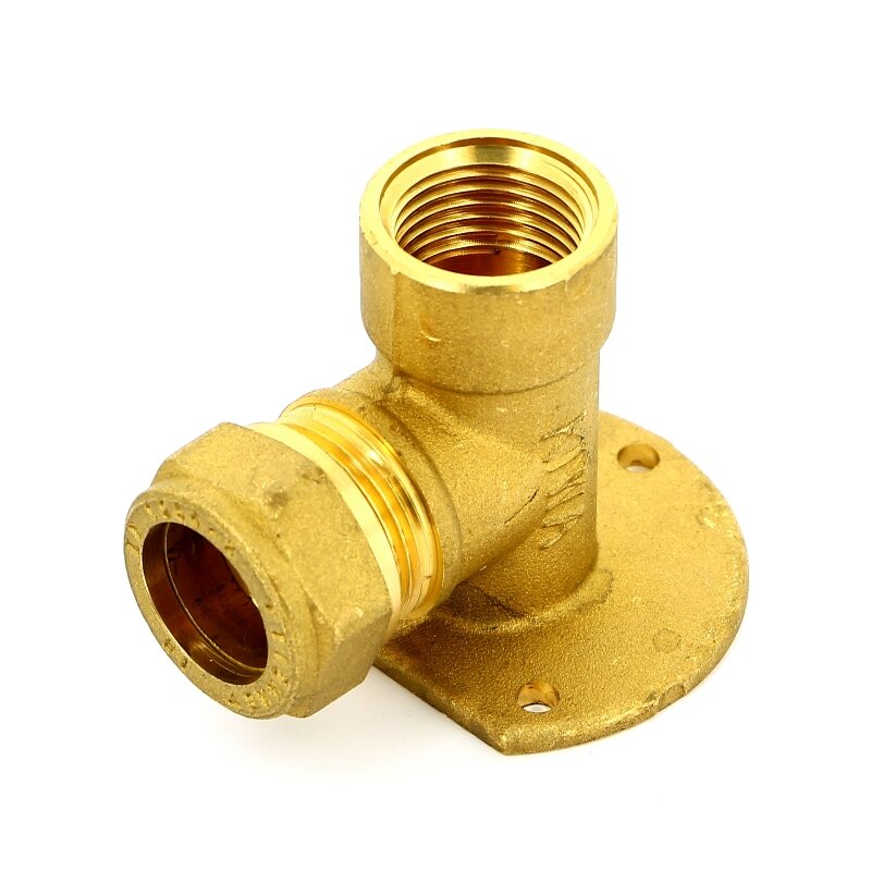 Водорозетка обжимная для медных труб Tiemme 18мм х 1/2" НР 1100091