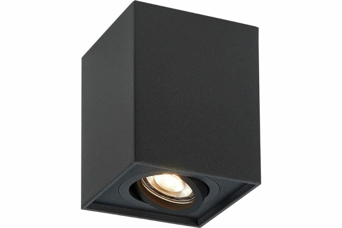 ALMA LIGHT Потолочный светильник черный матовый, GU10 1x50W, ALC00109BK-MK1-GU10
