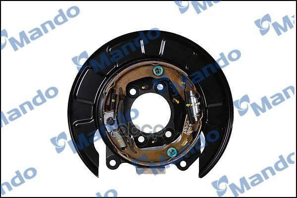 Щит тормоза HYUNDAI Getz (02-) задний левый (с колодками) MANDO Mando арт. EX583101C810