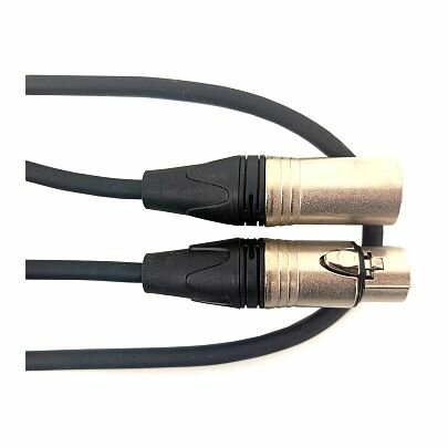 Кабель микрофонный True magic TLC 15M/BK, XLR - XLR, 15 м, черный