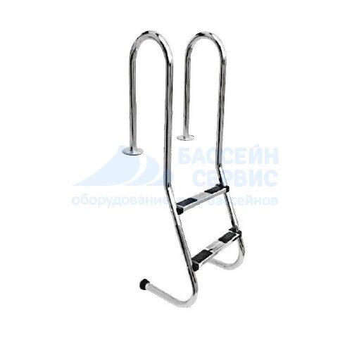 Лестница для облегченного спуска Aquaviva MUS-215, 2 ступени, цена - за 1 шт