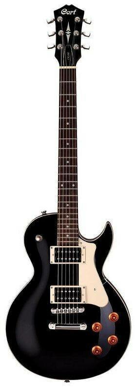 Cort Электрогитара CR100-BK 6-струнная, корпус Махагони
