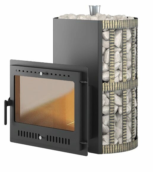 Печь для бани везувий Скиф Парогенератор Ковка Панорама "М" 2022