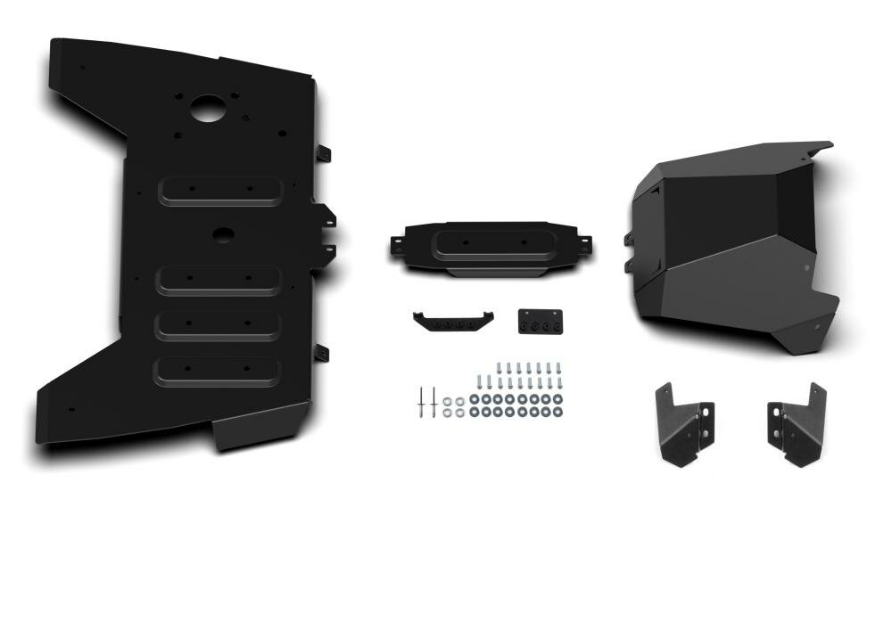 Защита днища для снегохода OSM SM1000 (2023-) + комплект крепежа / 444.8520.1