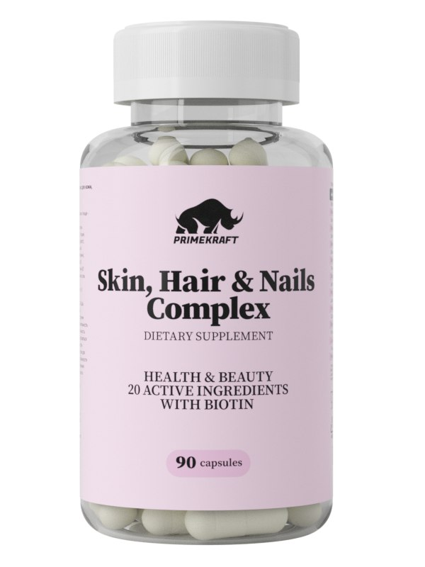 БАД к пище "Комплекс для кожи, волос и ногтей" (Skin, Нair & Nails Complex), банка 90 капс