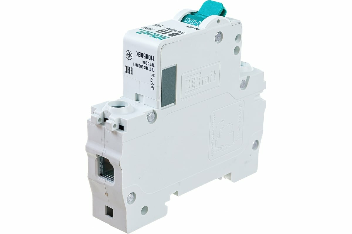 DEKraft ВА101-1P-010A-B автоматический выключатель 1-полюс 10A серия 152492