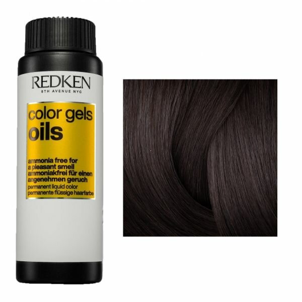 REDKEN Краска для волос Color Gels Oils 4NW 60 МЛ