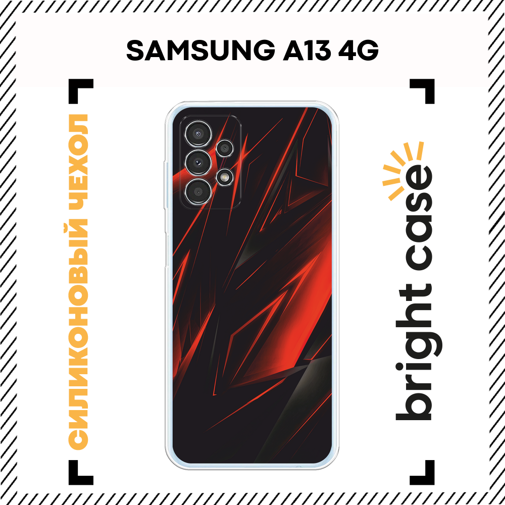 Чехол на Samsung Galaxy A13 4G / Самсунг А13 4G с принтом Текстура