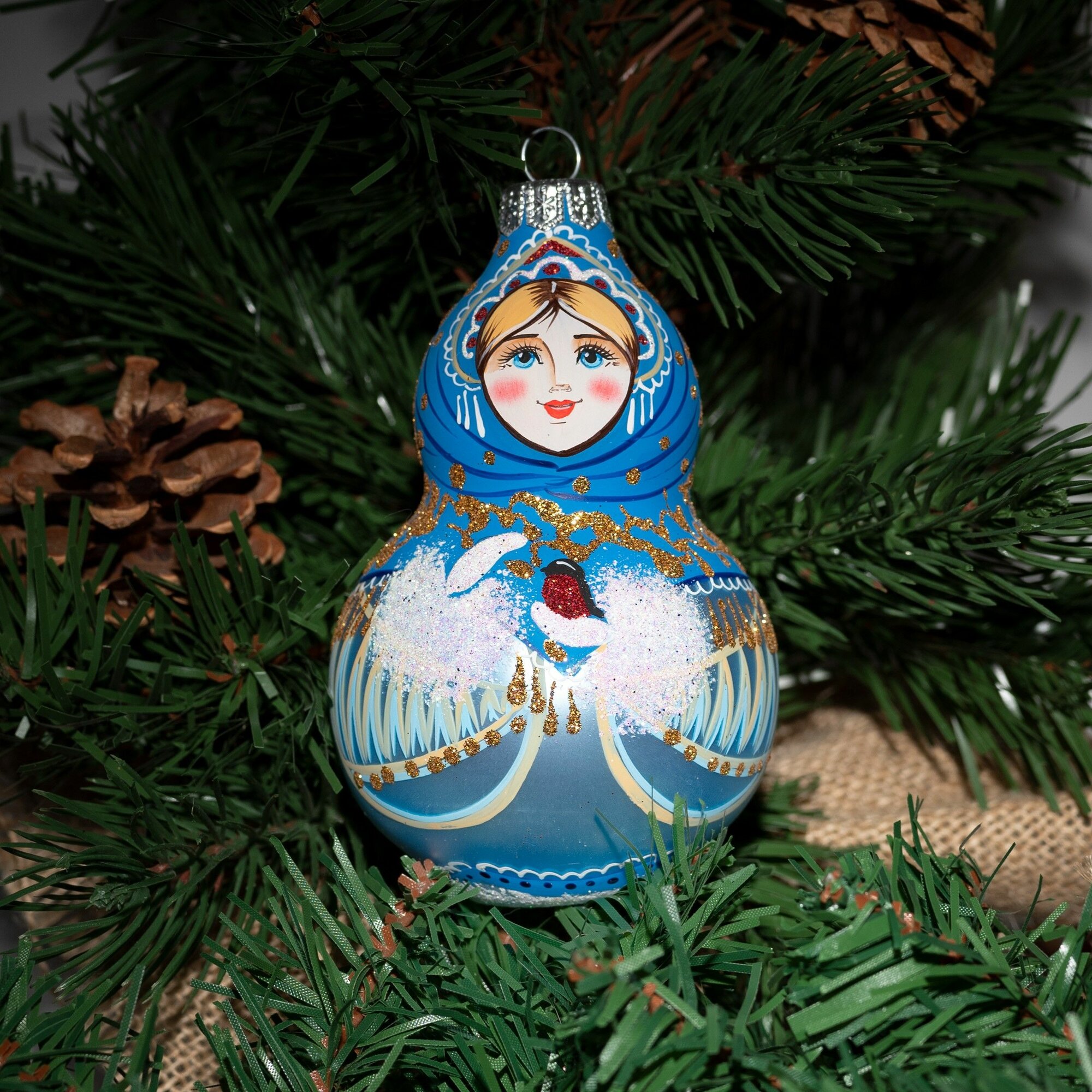 Шар на елку Мила 10см