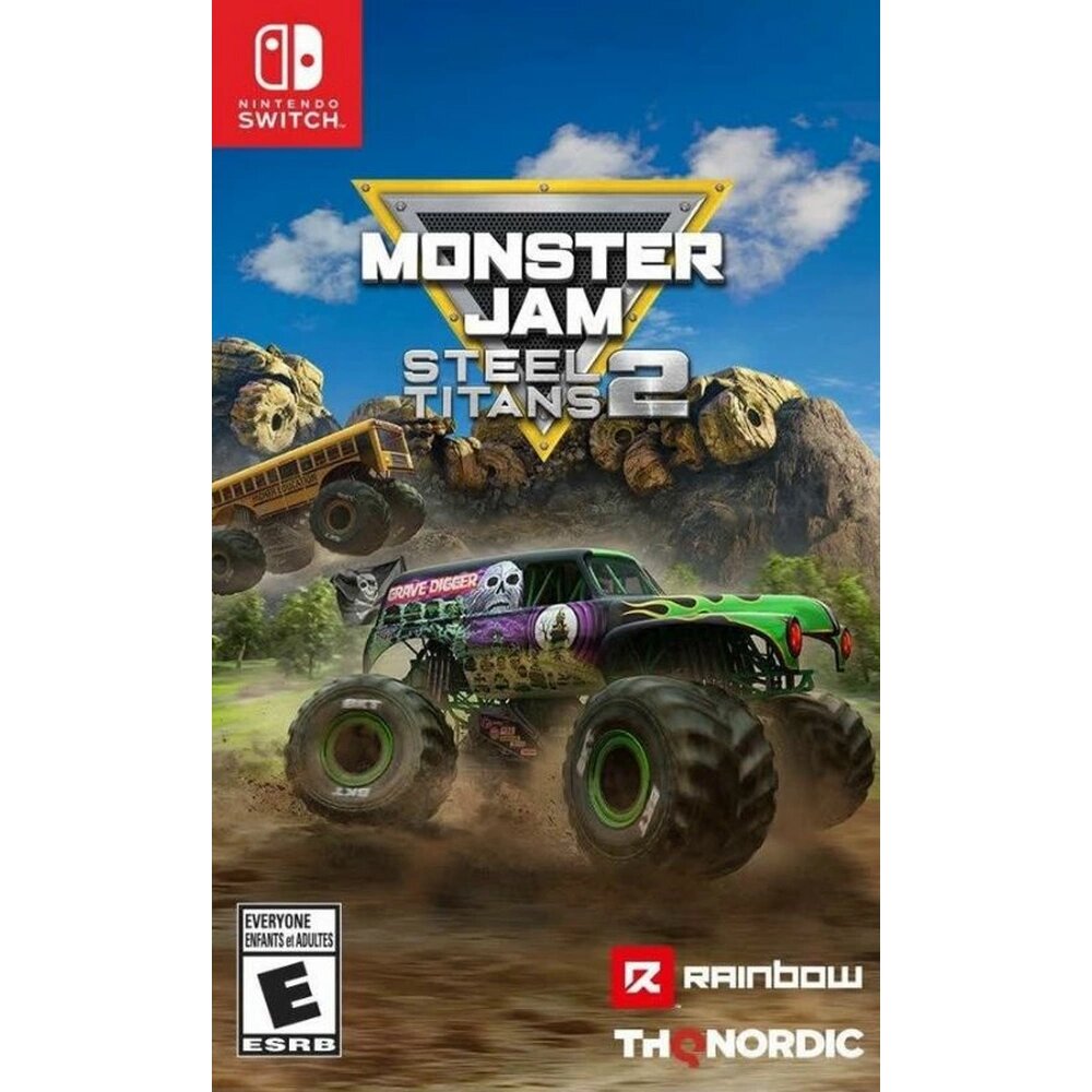 Игра Monster Jam: Steel Titans 2 (Nintendo Switch, русская версия) THQ Картридж 3+