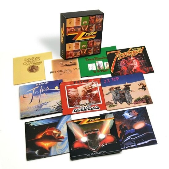 Компакт-диск Warner Music ZZ Top - The Complete Studio Albums 1970-1990 (10CD)