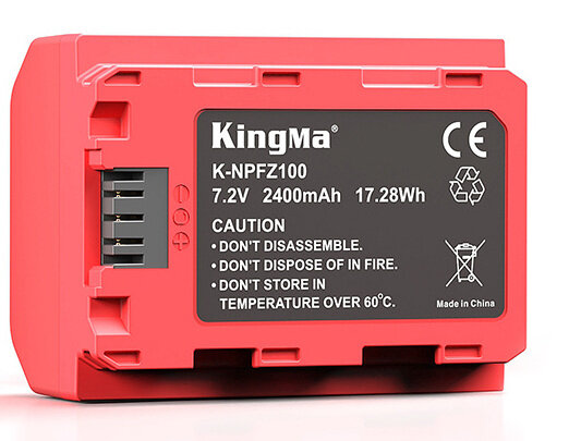 Аккумулятор KingMa NP-FZ100 2400mAh