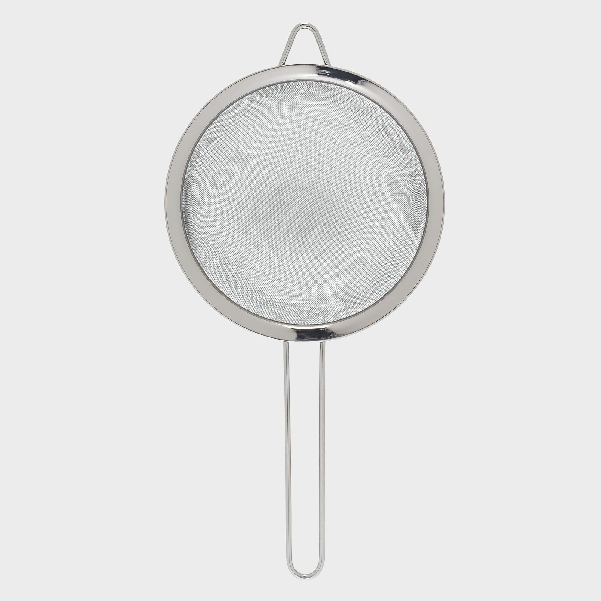 Сито, 19 см, с ручкой, сталь, темно-серое, Titanium, Kuchenland