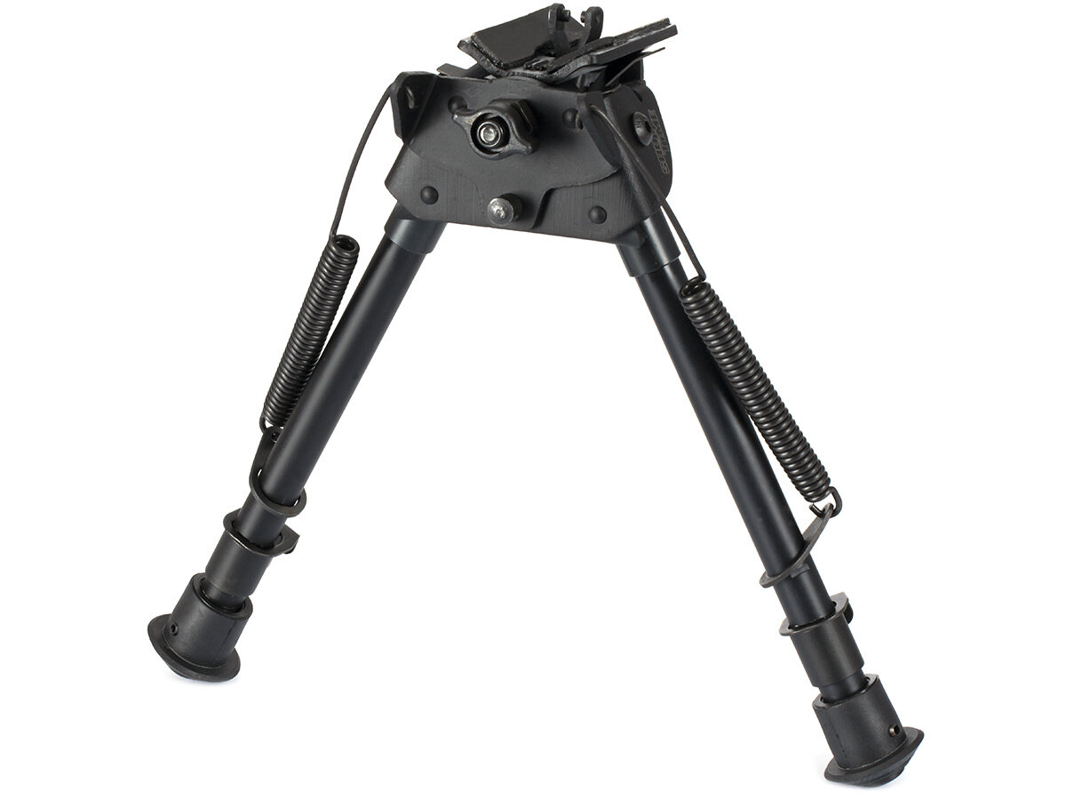 Сошки ShotTime на антабочный винт с качалкой 5 позиций L=19,8-30см