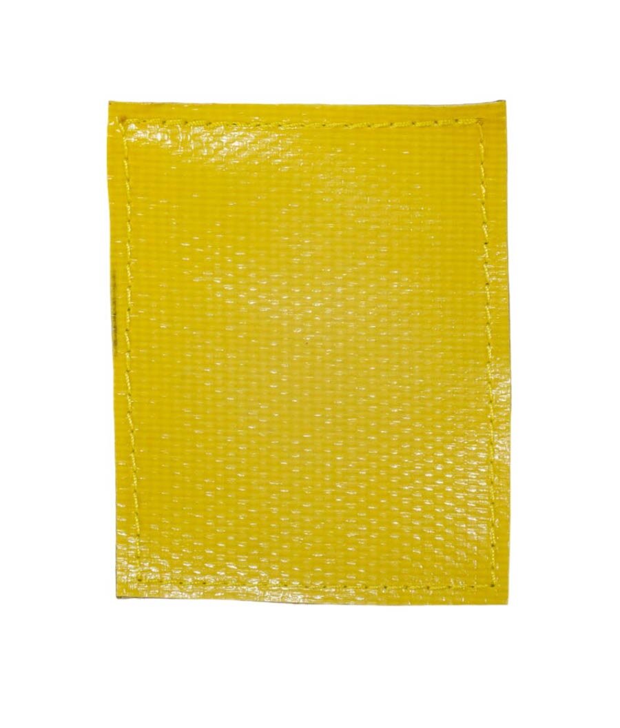 Шеврон на липучке Strike, ПВХ желтый