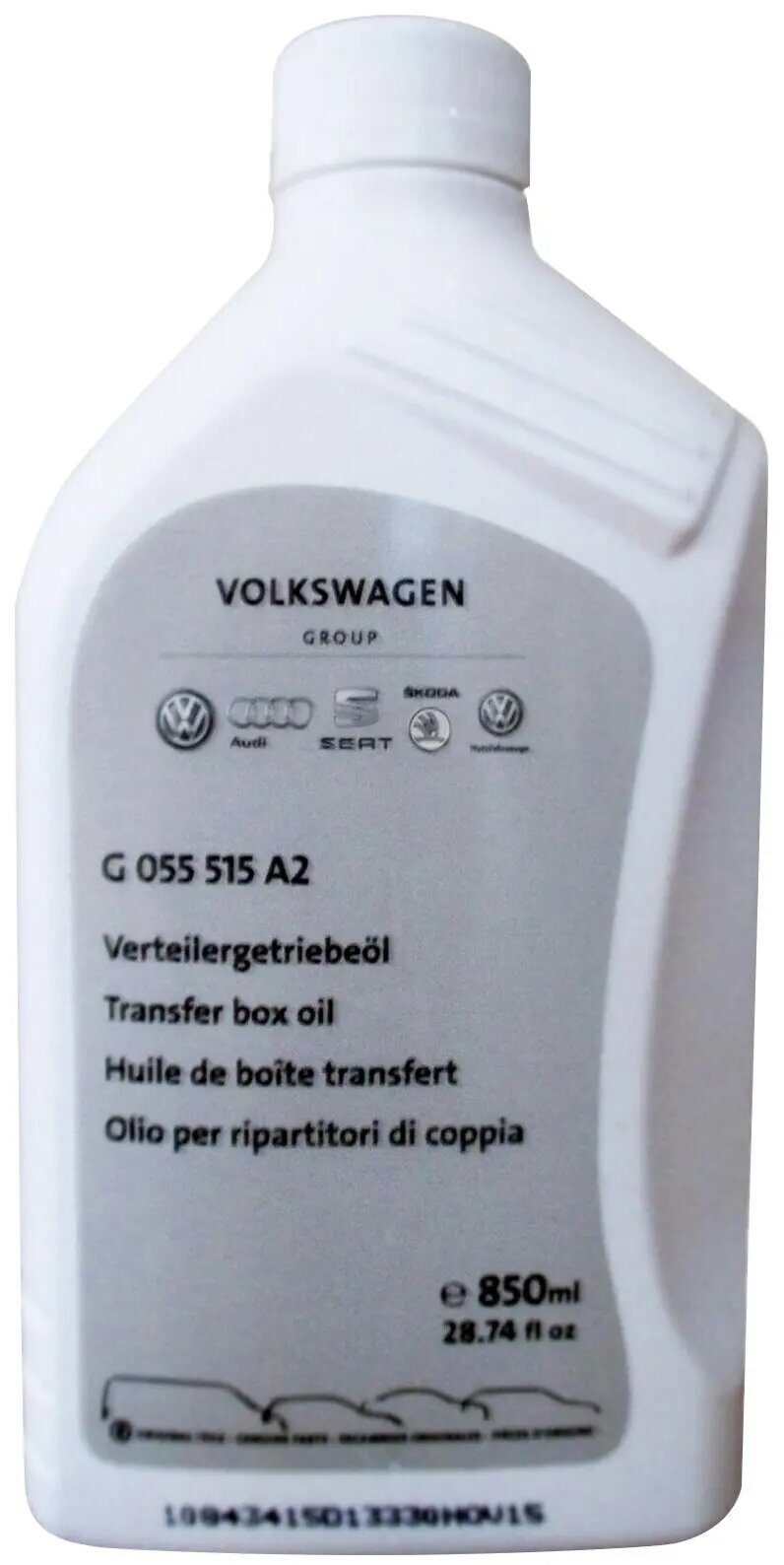 Масло трансмиссионное VOLKSWAGEN G 055 515 A2, 85, 0.85 л