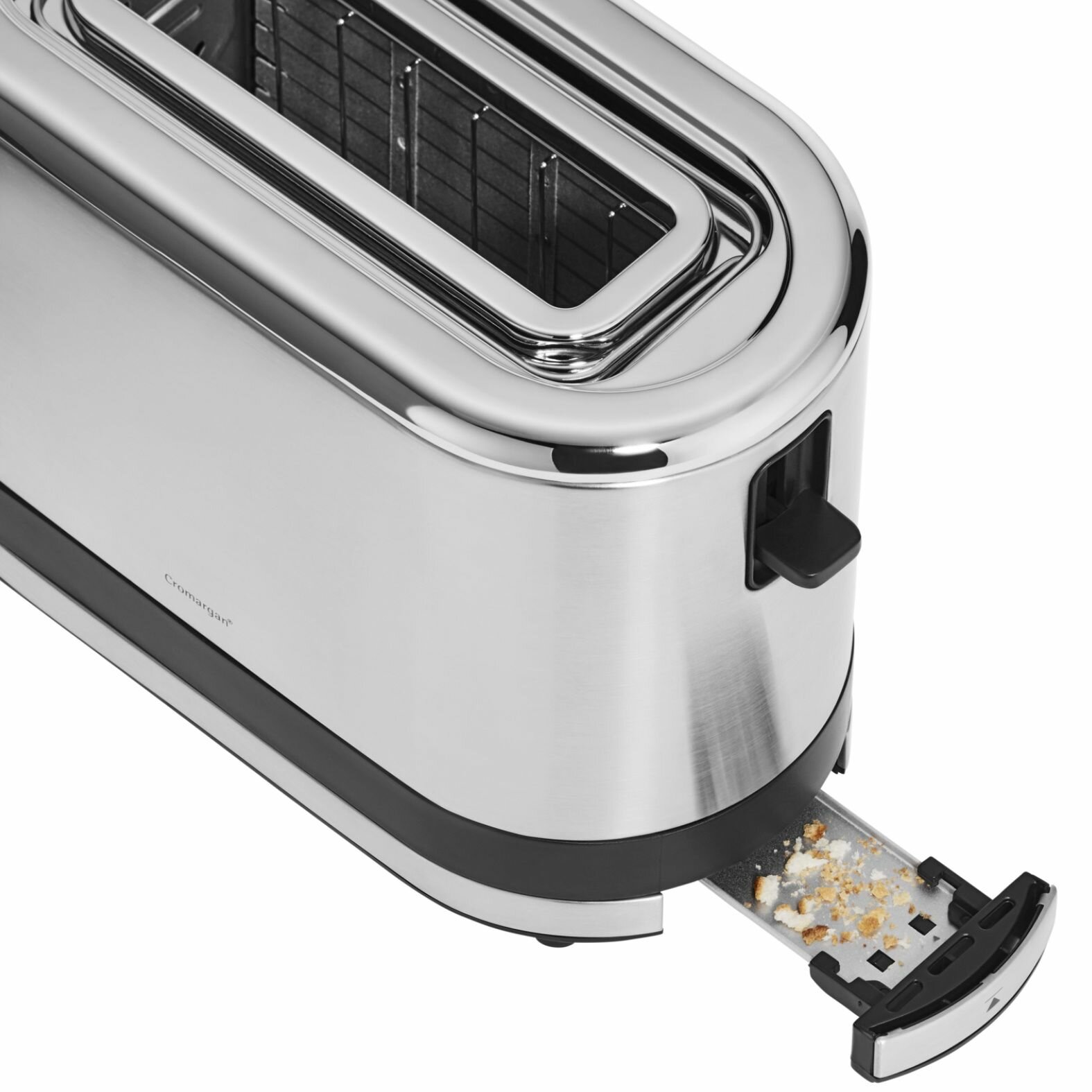 Тостер WMF KITCHENminis, 1 слот, 7 режимов поджаривания, нержавеющая сталь Cromargan, 600 Вт, серебристый