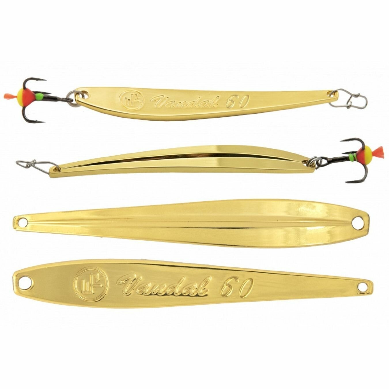 Блесна вертикальная ECOPRO Vandal, 60мм, 5г, G