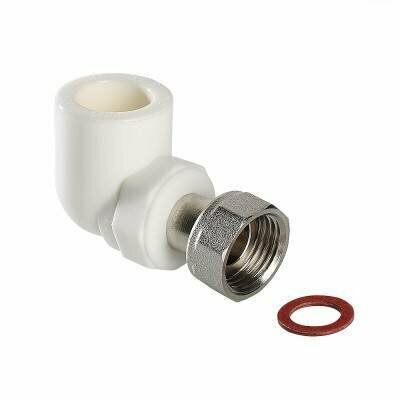 Колено ППР 20x1x2" с накидной гайкой VALTEC