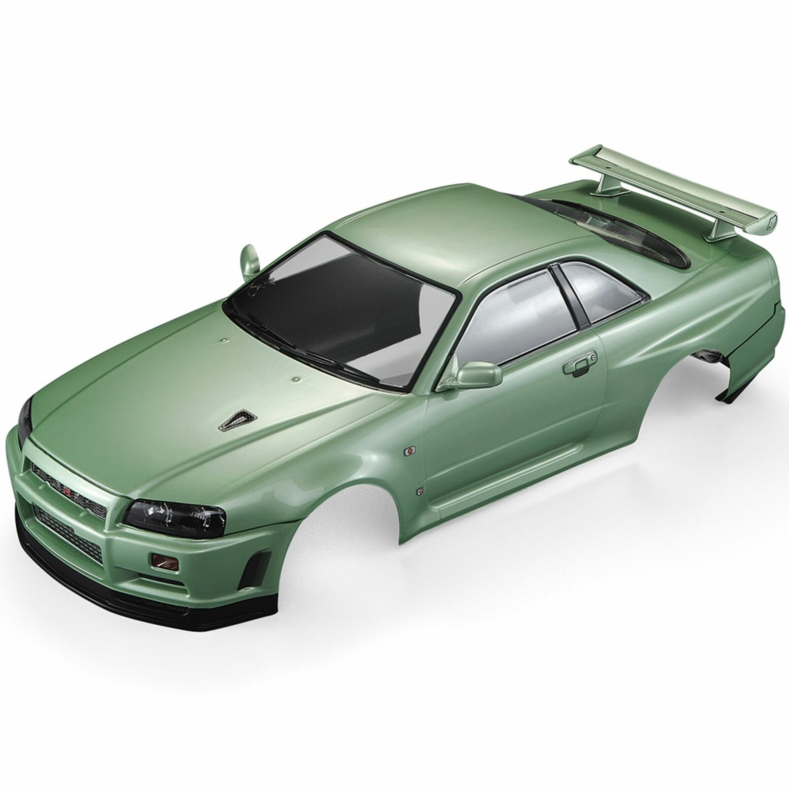 Запчасти для модели с дистанционным управлением, Kairis 48646 Nissan Skyline (R34) кузов шампань зеленый
