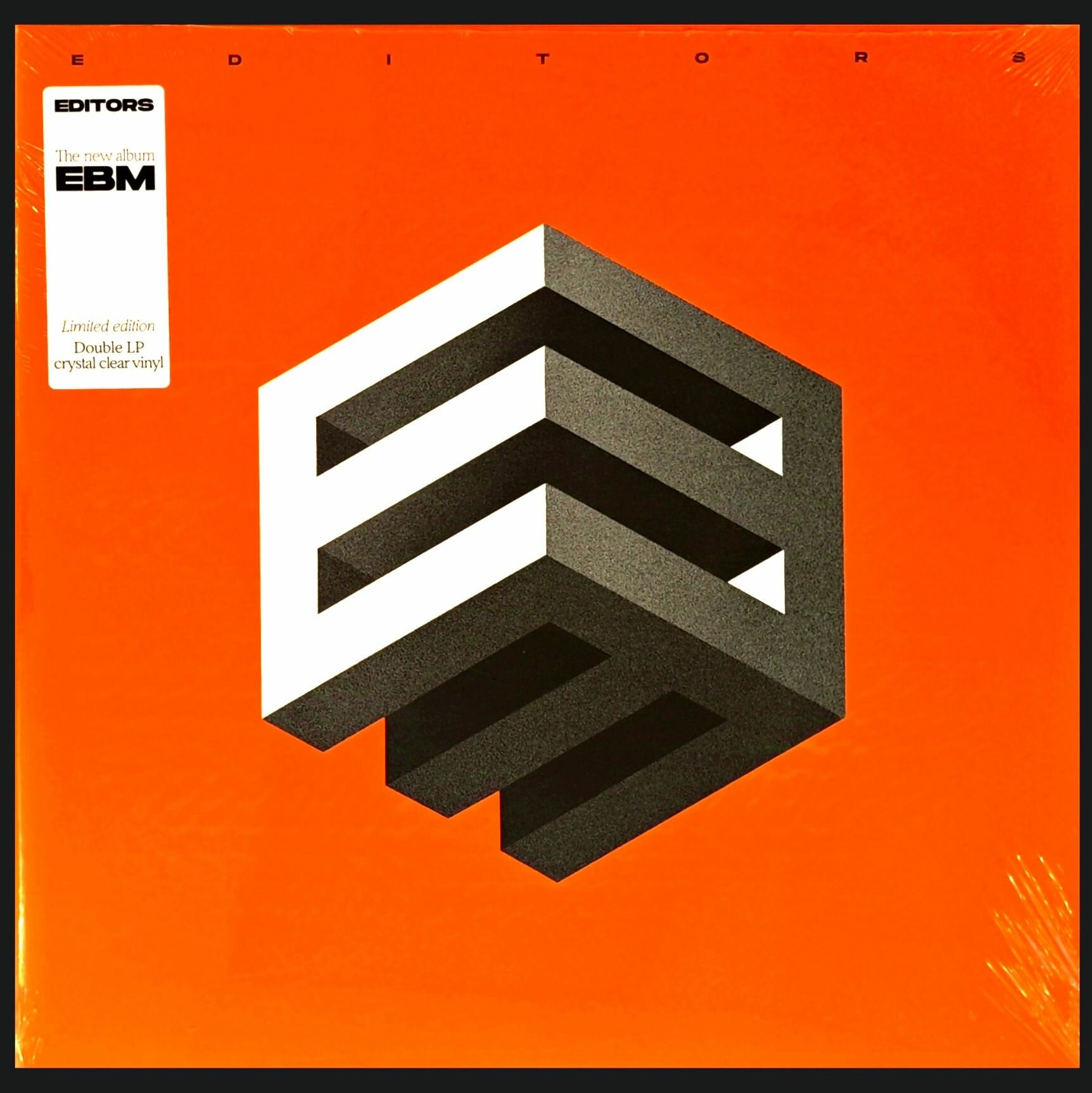 Виниловая пластинка Editors - EBM (2LP, 2022, pias ) clear vinyl
