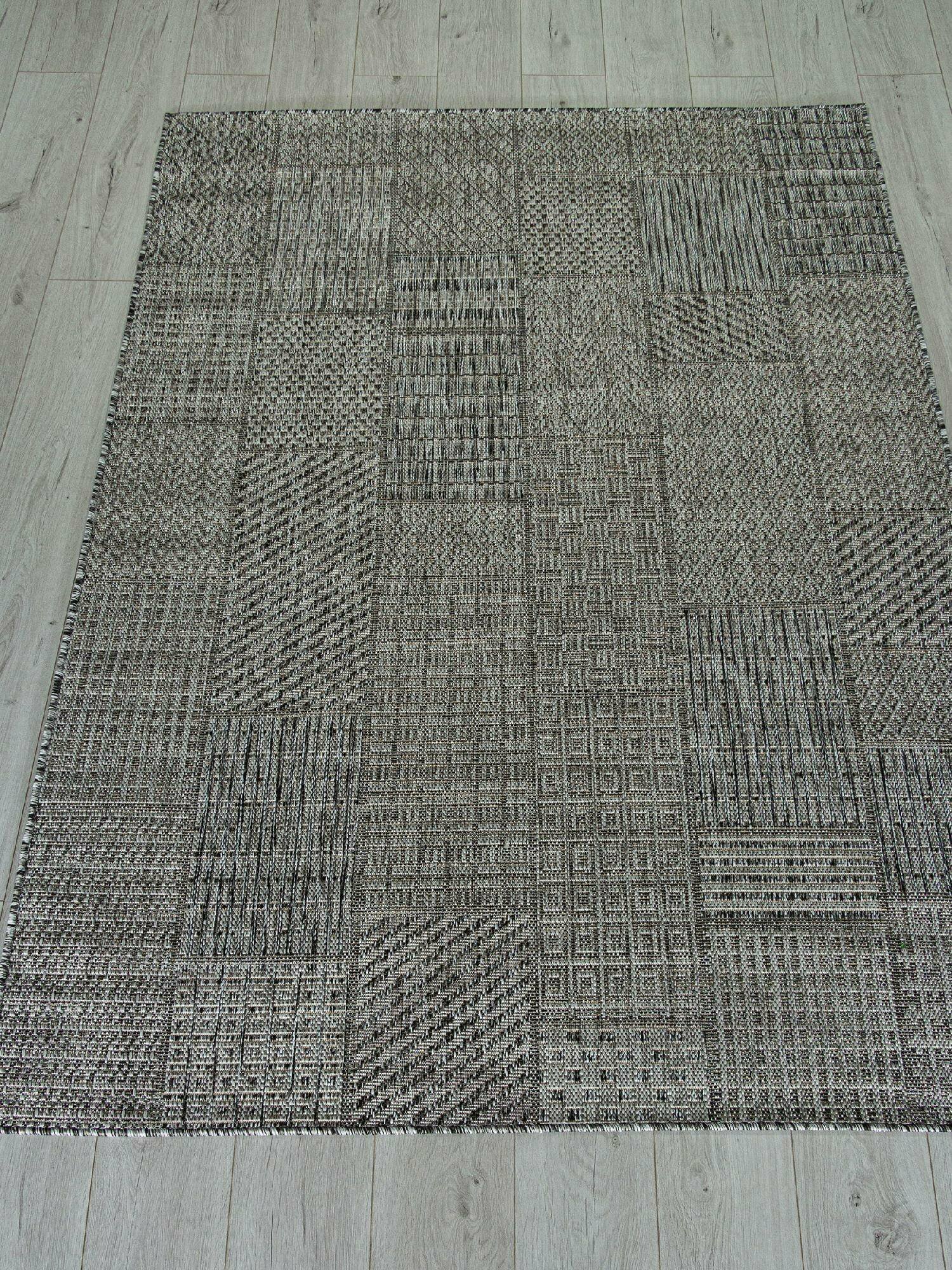 Ковер на пол на кухню в гостиную 140х200 см современный безворсовый 401642 Kover-Russia