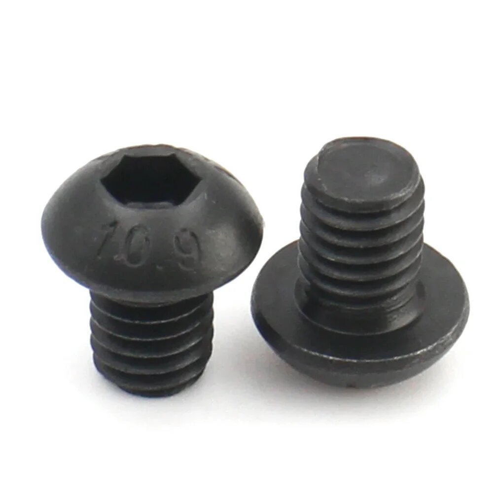 Винт M5 x 12mm, Grade 10.9 steel, 5шт