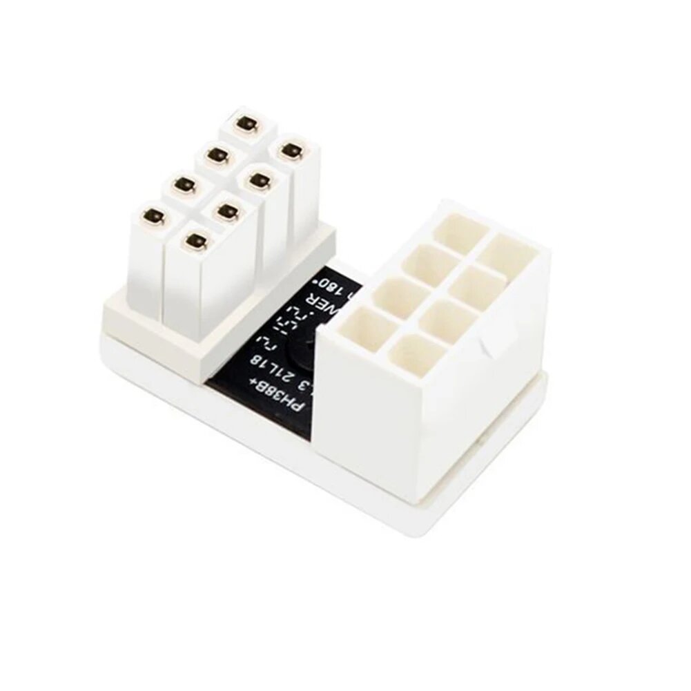 8-контактный кабель-переходник 180 градусов для видеокарты 8PIN RVS