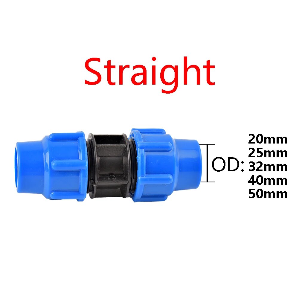 Разъем для трубы синий 25mm