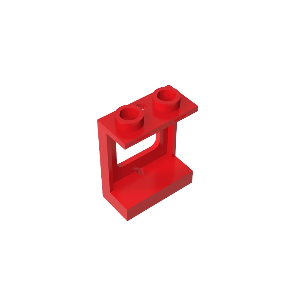 Красный LEGO Brick 1x2x2, Цвет: 010