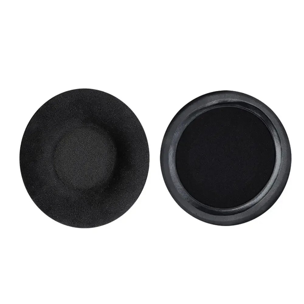 Бархатные амбушюры для наушников, 80mm, black