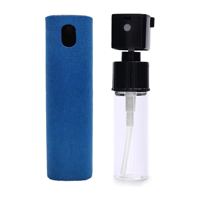 Флакон для духов 10мл с чехлом, Blue without liquid