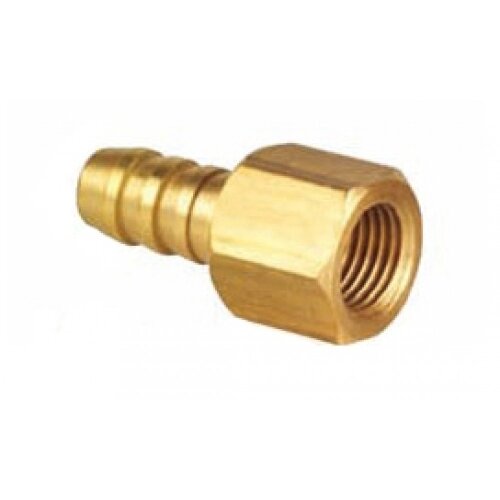 Фитинг (штуцер)-переходник елочка 3/8" х внутренняя резьба 1/4" F-CHFP-59