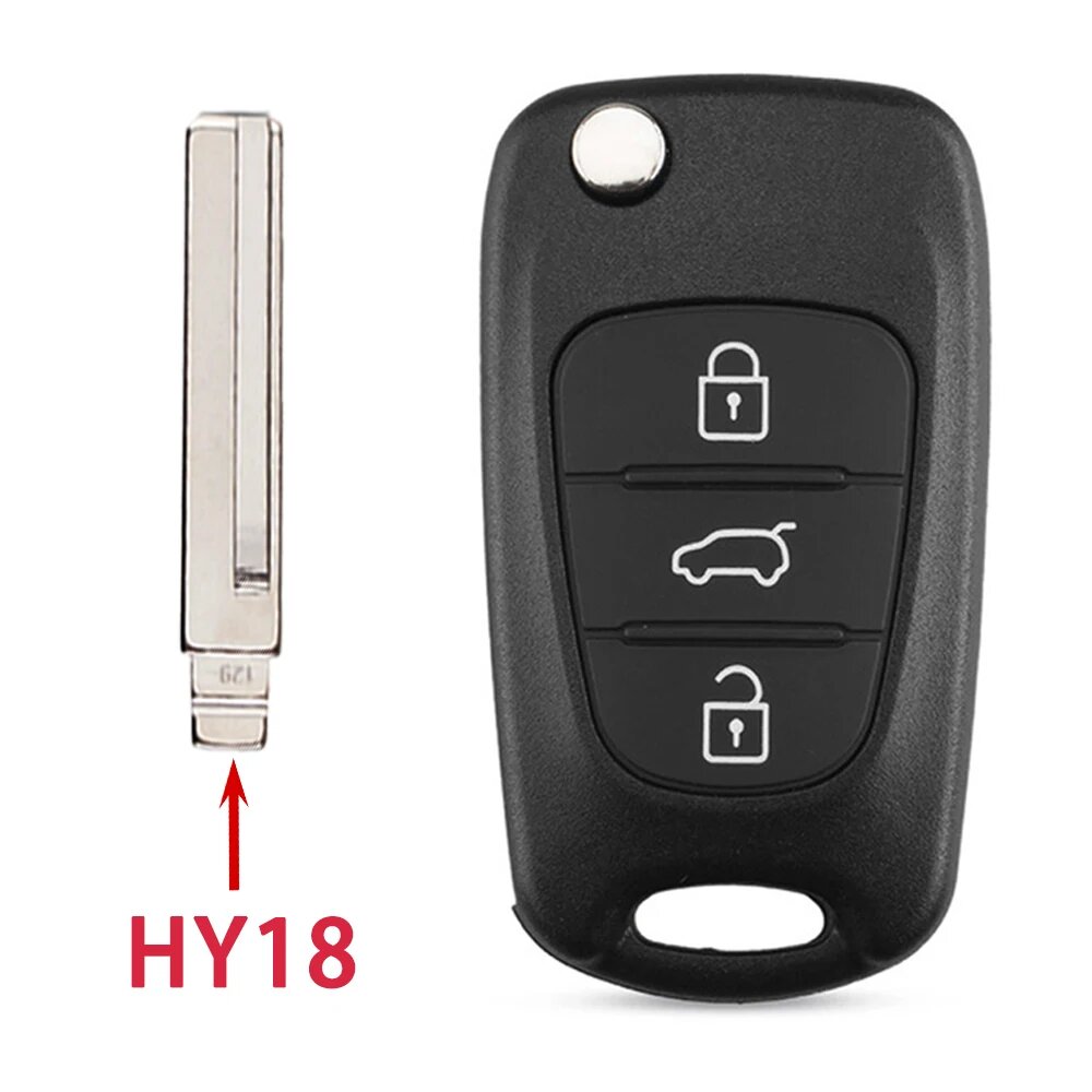 YOCASTY флип-чехол с дистанционным управлением для автомобиля, чехол для Kia K2 K5 Rio 3 Picanto Ceed Cerato Sportage для Hyundai I20 I30 IX35 I35 NO HOLD-HY18, For Kia