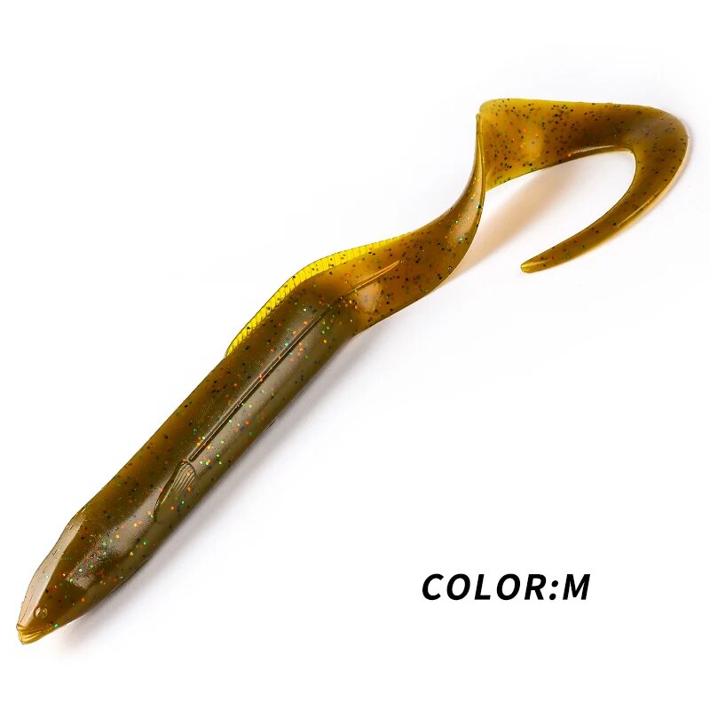 Силиконовая приманка BEARKING EEL, 150mm, Цвет: M, 5pcs