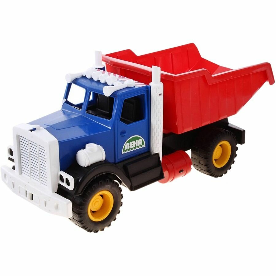 Машинка Самосвал карьерный пластик 46х21х17см в сетке 05250