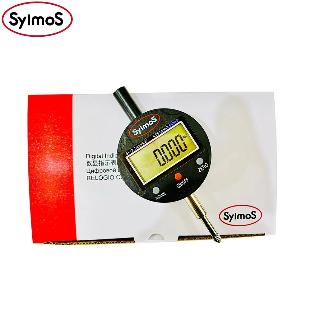 Цифровой индикатор Sylmos 0-12.7 мм, Цвет: 0-12.7 0.001mm