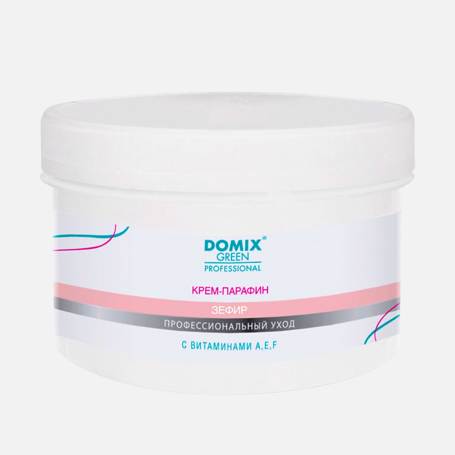 Крем-парафин Зефир с витаминами А, Е, F Domix Green 500 мл