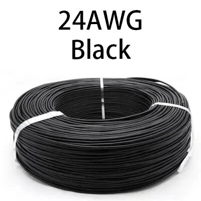 PULAND UL2547 Сигнальный экранированный кабель 2-8 жил 4 Cores, 24AWG Black, 10 meters