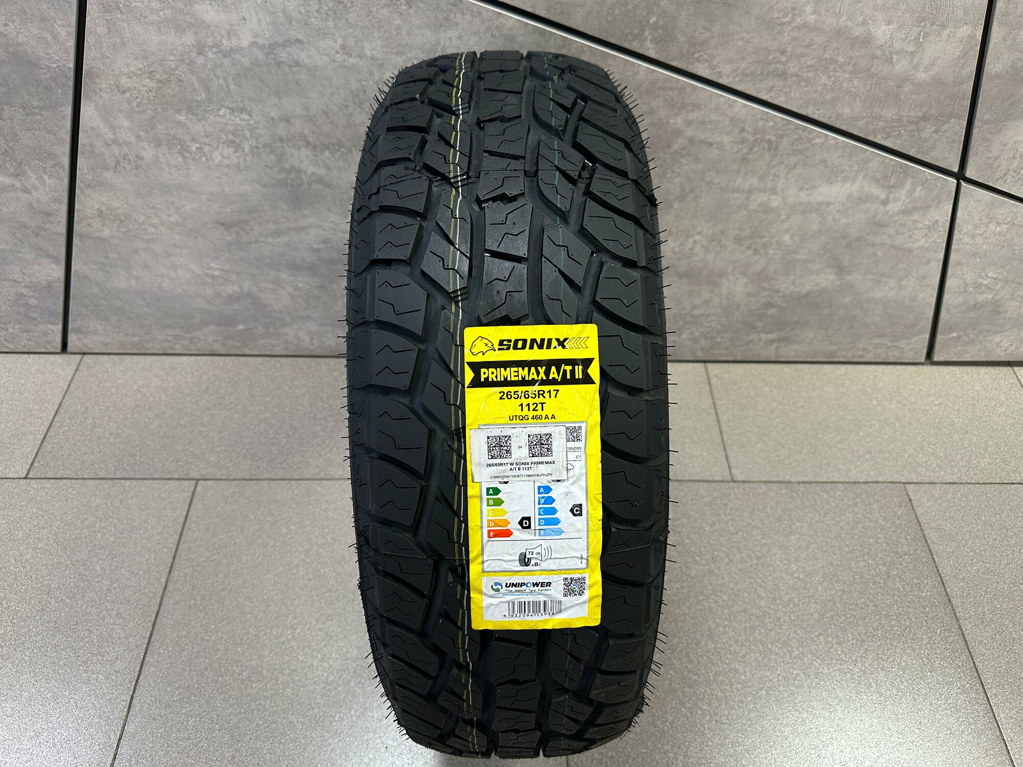 Шины Летние SONIX 265/65R17 112T PRIMEMAX A/T II W, новые для автомобиля