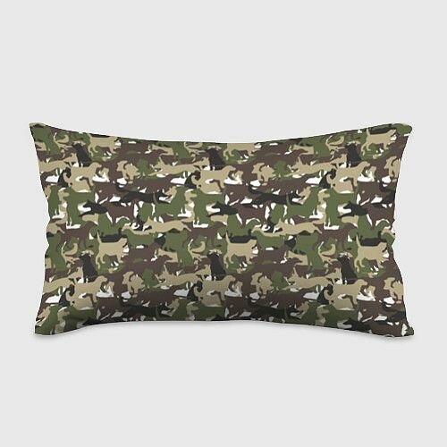 Камуфляж из Собак Camouflage Прямоугольная подушка
