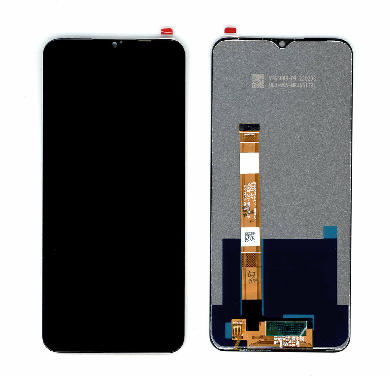 Дисплей для Realme Narzo 10, Narzo 10A в сборе с тачскрином черный