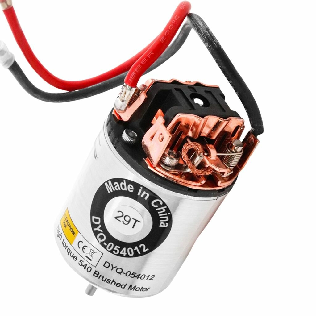 RC Восхождение велосипед высокий крутящий момент 540 щеточный двигатель водонепроницаемый корпус с внешними сменными щетками-29T