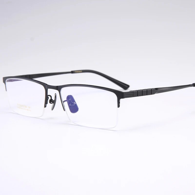 Мужские очки BCLEAR из титана, Bright Black