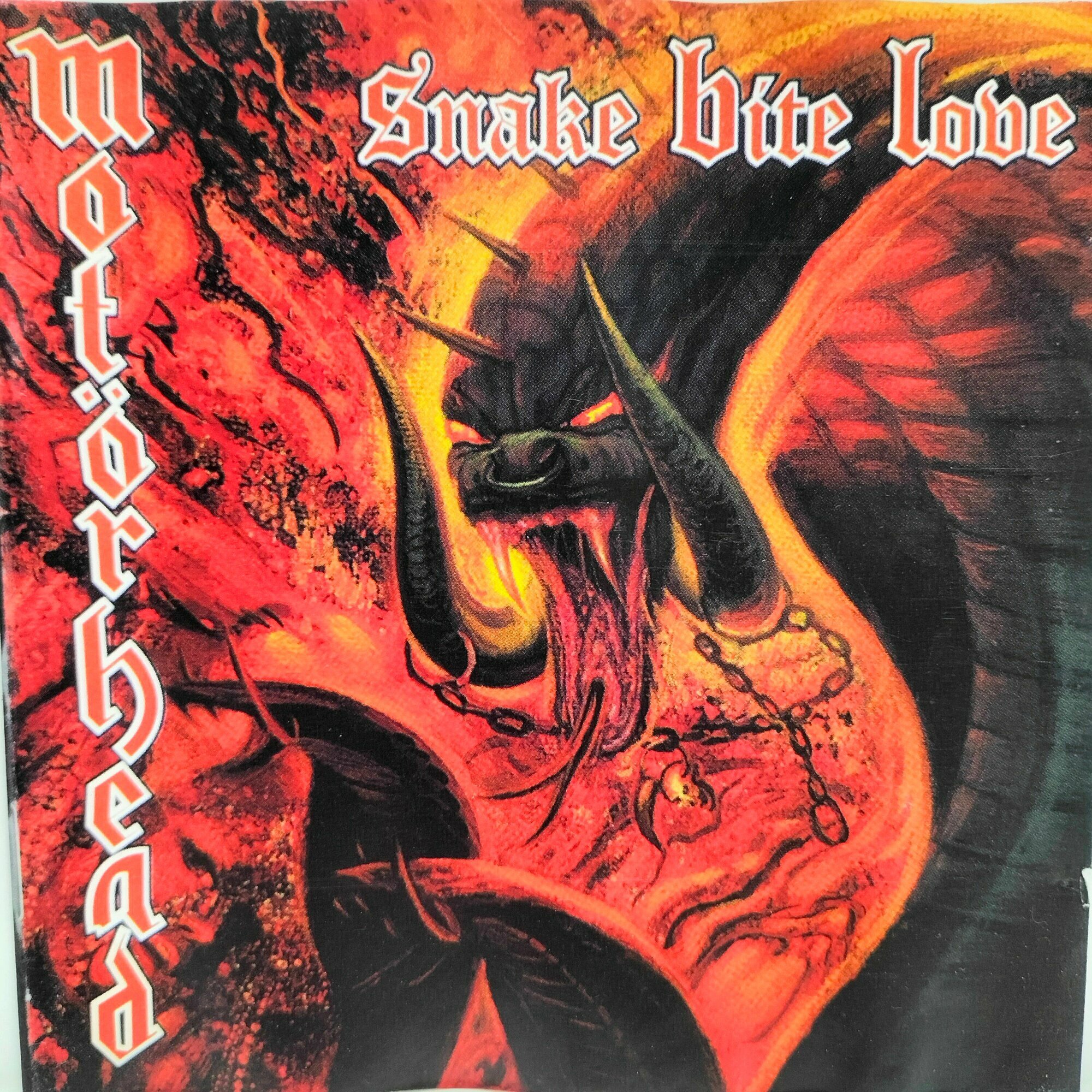 Motorhead - Snake Bite Love (1CD-Audio, Россия 1998, Unofficial Release)