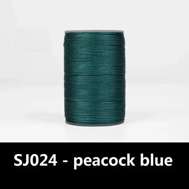 Вощеная нить SJ024 - peacock blue, 160 м
