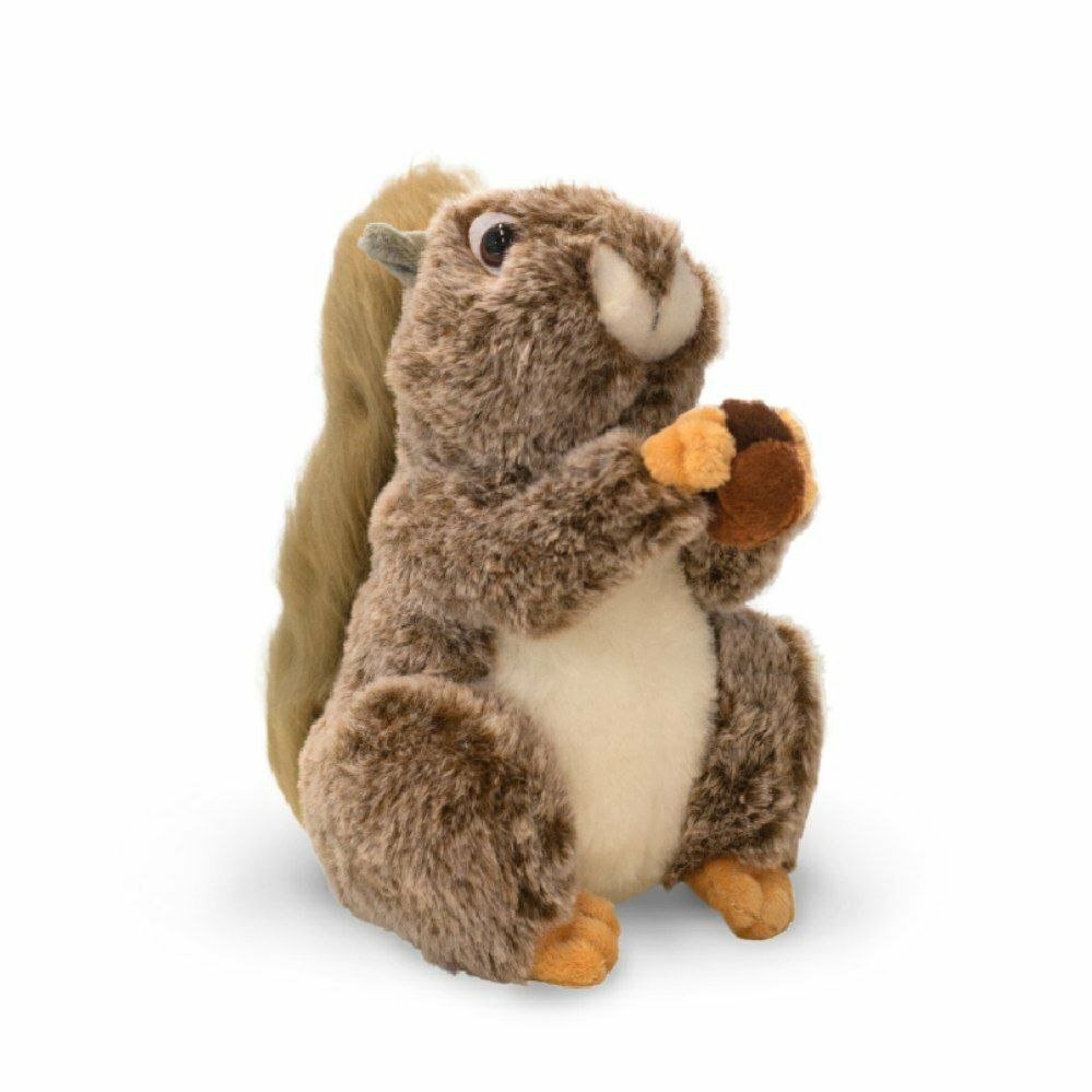 Мягкая игрушка Mimis Белка с орехом 17 см Mi170