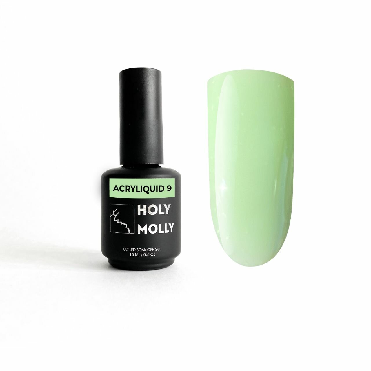 Жидкий акригель Acryliquid №09 HOLY MOLLY 15мл