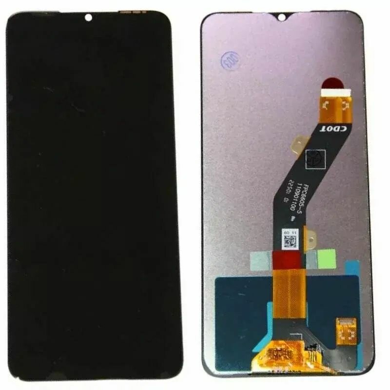 Дисплей для Infinix Smart 7 HD с тачскрином Черный - OR